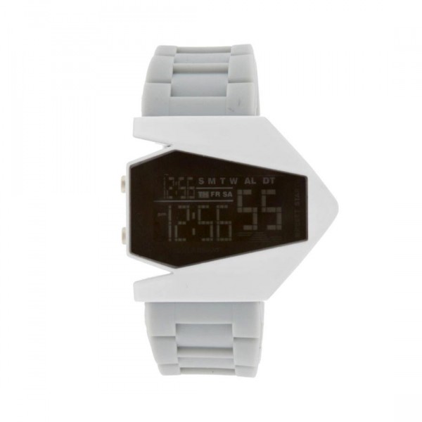 Dumb Watch grey digital LED light