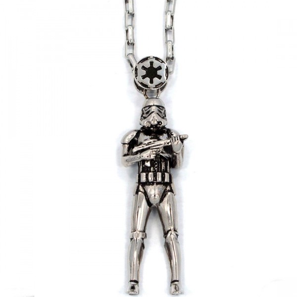 Han Cholo x Star Wars Stormtrooper Pendant Necklace silver