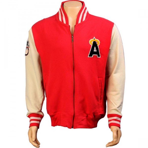 Red Jacket California Angels Homeroom Jacket (cardinal / cream)