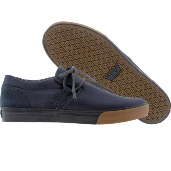 PYS.com x Supra Cuban - Gum Pack (navy) - PYS.com Collab