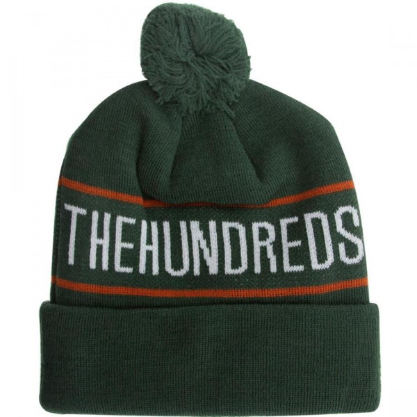 The Hundreds North Beanie (dark green)
