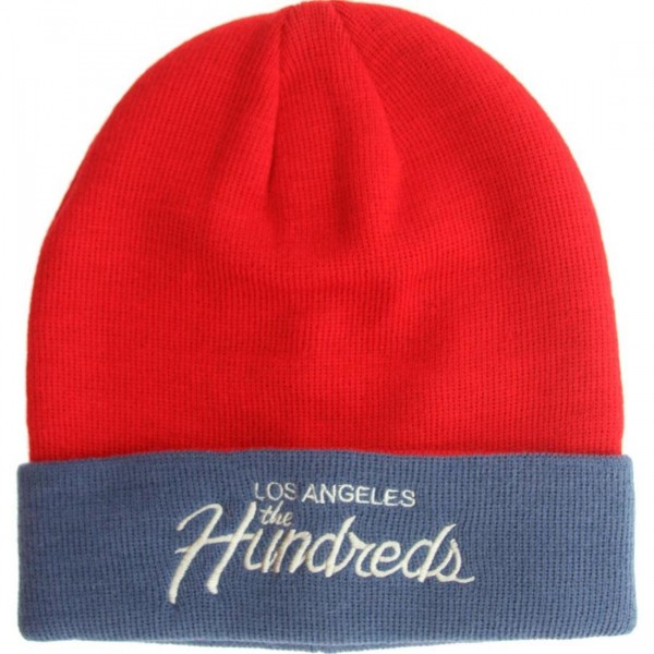 The Hundreds Team Beanie (red / blue)