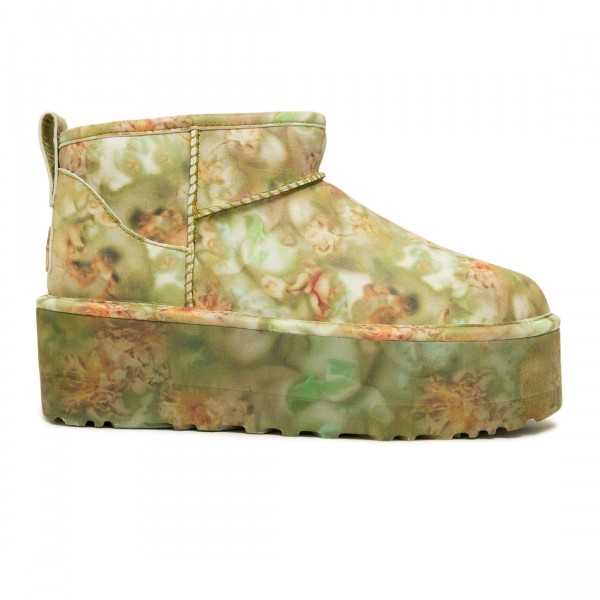 UGG x Collina Strada Men Ultra Mini Platform green floral
